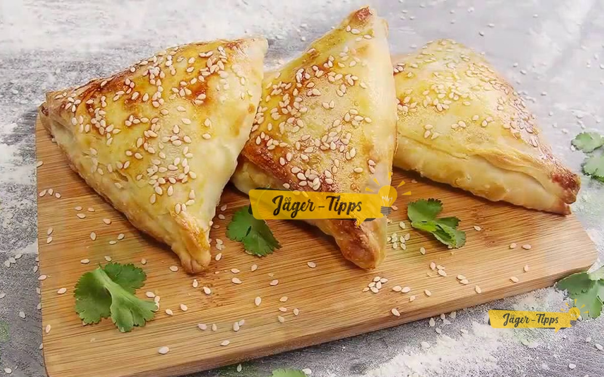 Filoteigtaschen mit Lauch und Feta (Prasotyropitakia) – Jäger-Tipps